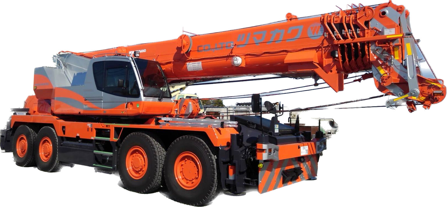 保有車両（性能表・寸法） | クレーン部 | ワカマツ